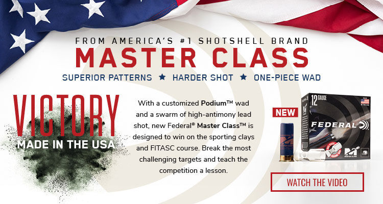 Shop products in Master Class today | Federal Premium