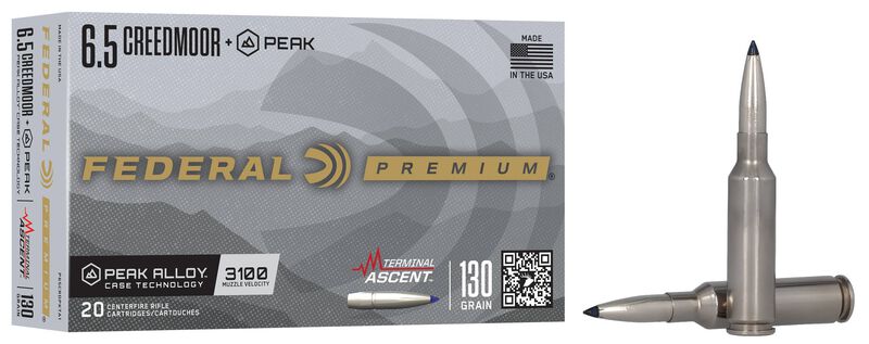 Buy Terminal Ascent 6.5 Creedmoor +Peak Ammo | 130 Grain, 3100 FPS ...