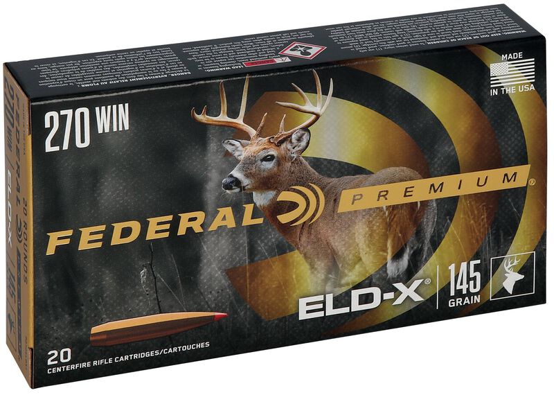Buy ELD-X 270 Win P270ELDX1 for USD 61.99 | Federal Ammunition