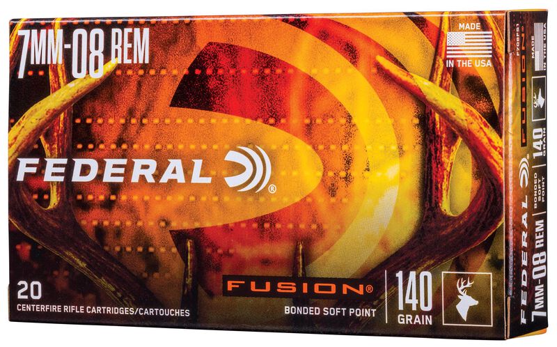 Buy Fusion Rifle 7mm-08 Rem Ammo | 140 Grain, 2850 FPS | Federal