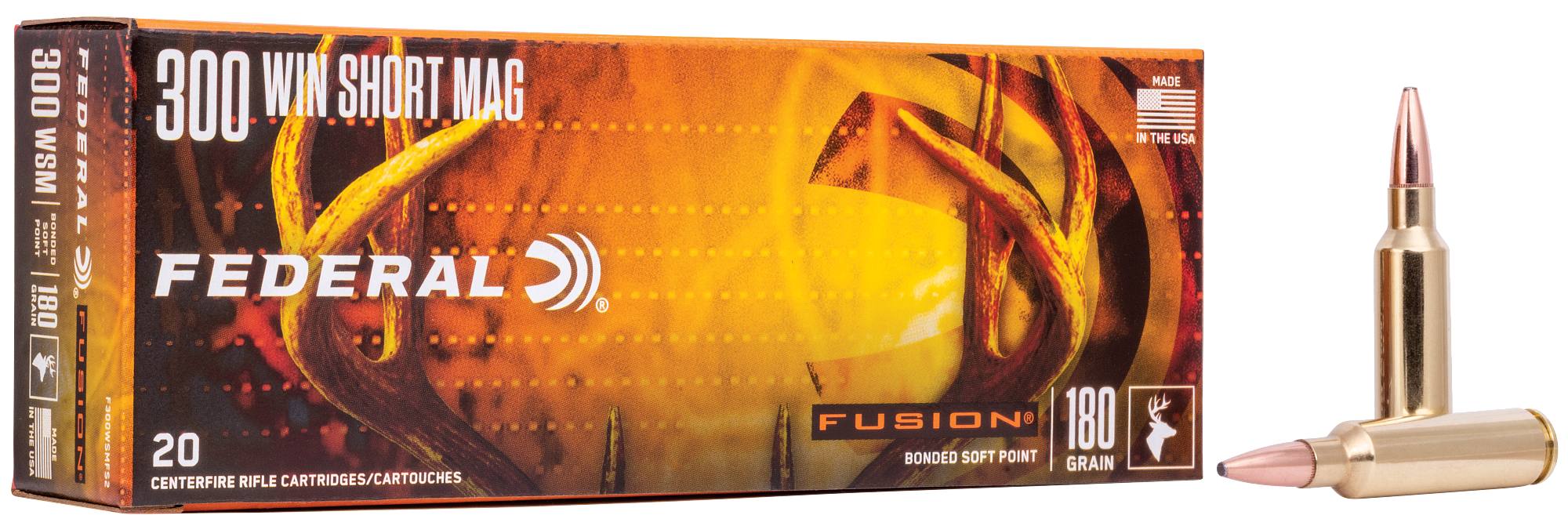 Shop Fusion Rifle 300 WSM Ammo 180 | F300WSMFS2