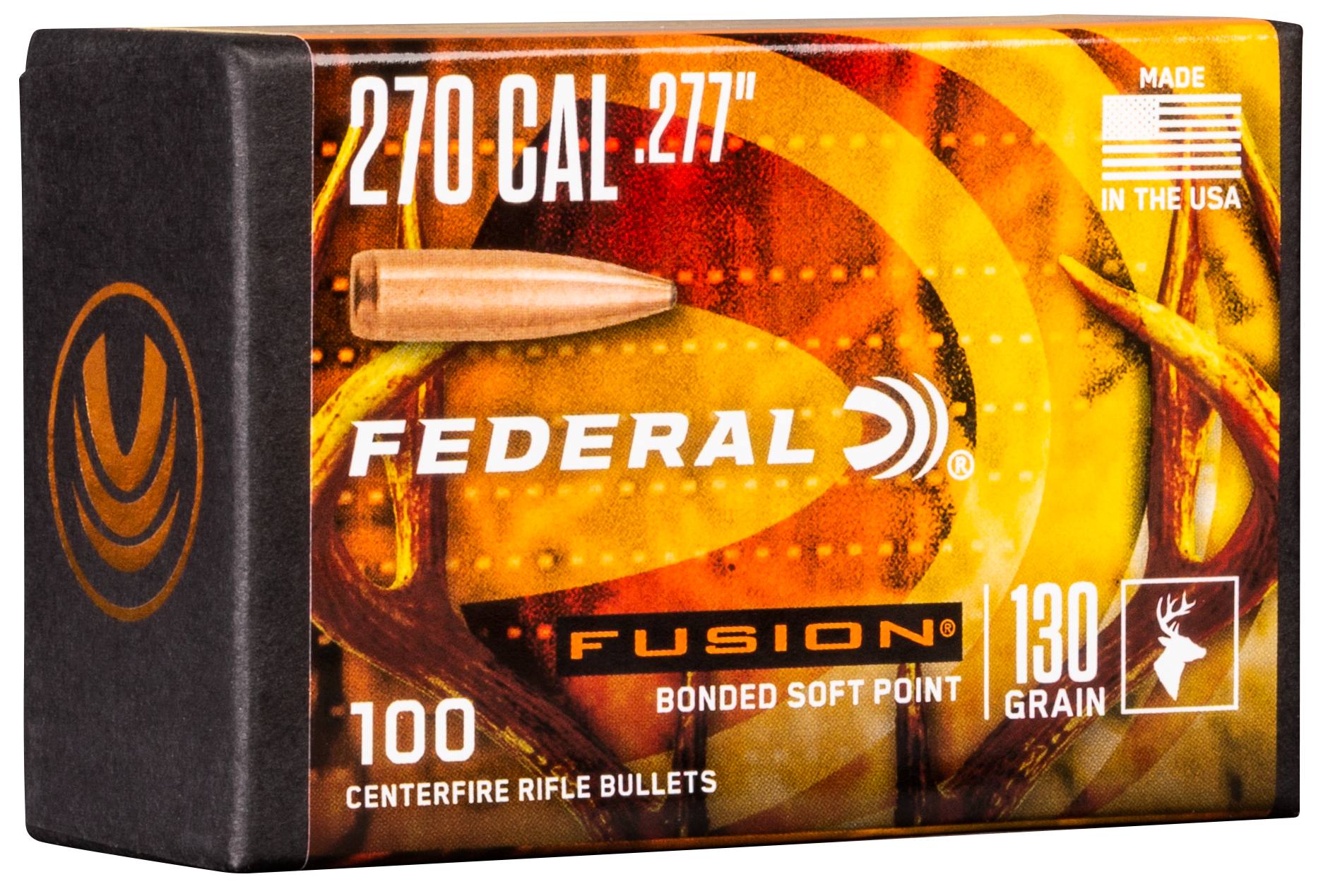 Shop Fusion Component Bullet .277 Ammo 130 | FB277F2