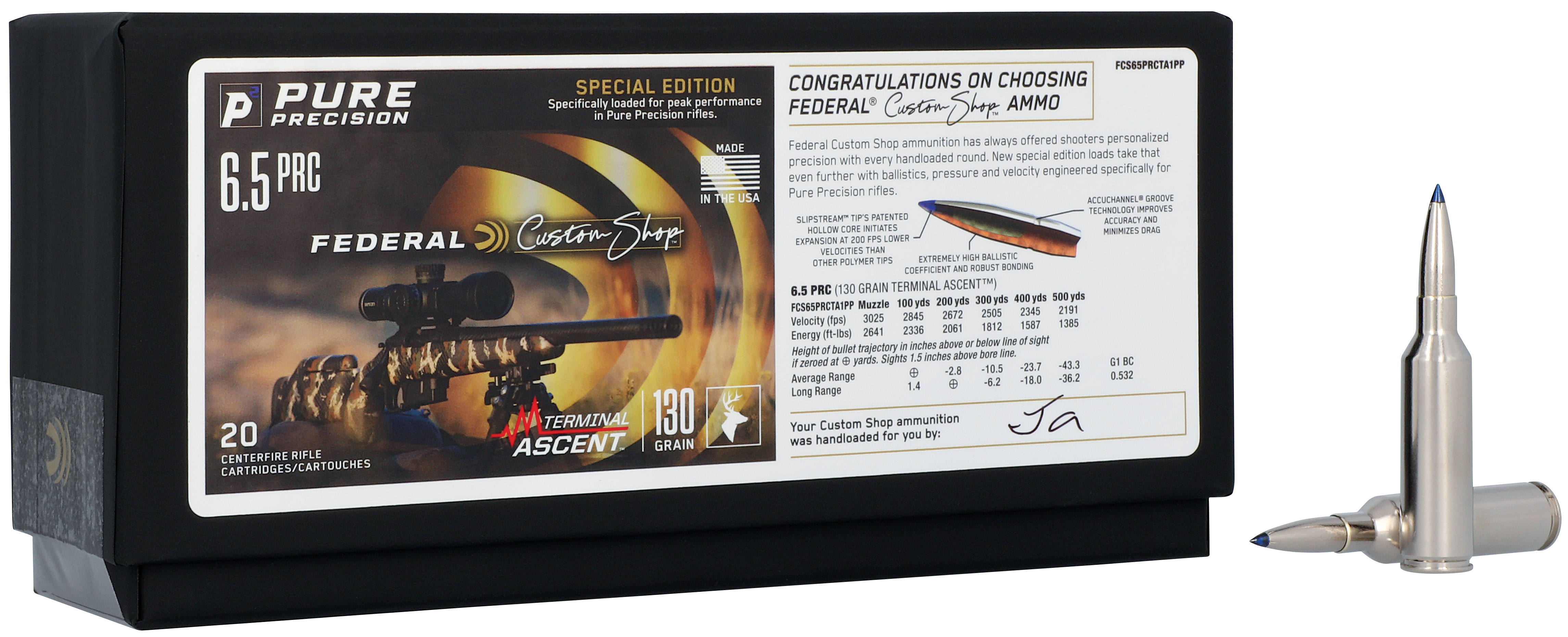 Buy Custom Shop Rifle – Pure Precision | Federal