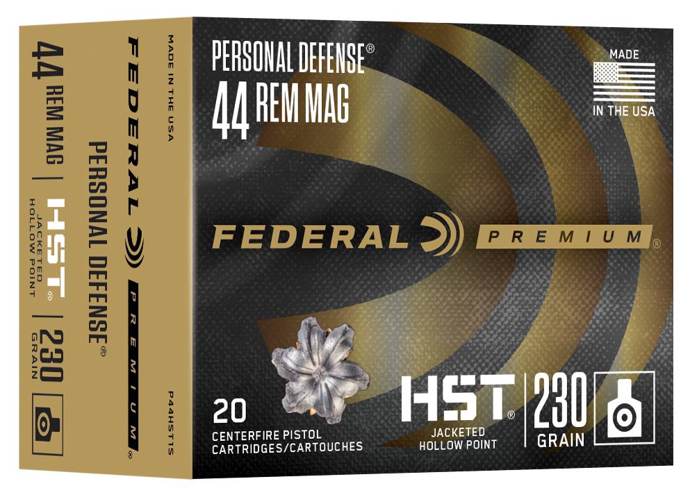 Buy Personal Defense HST 44 Rem Magnum Ammo | 230 Grain, 1085 FPS | Federal