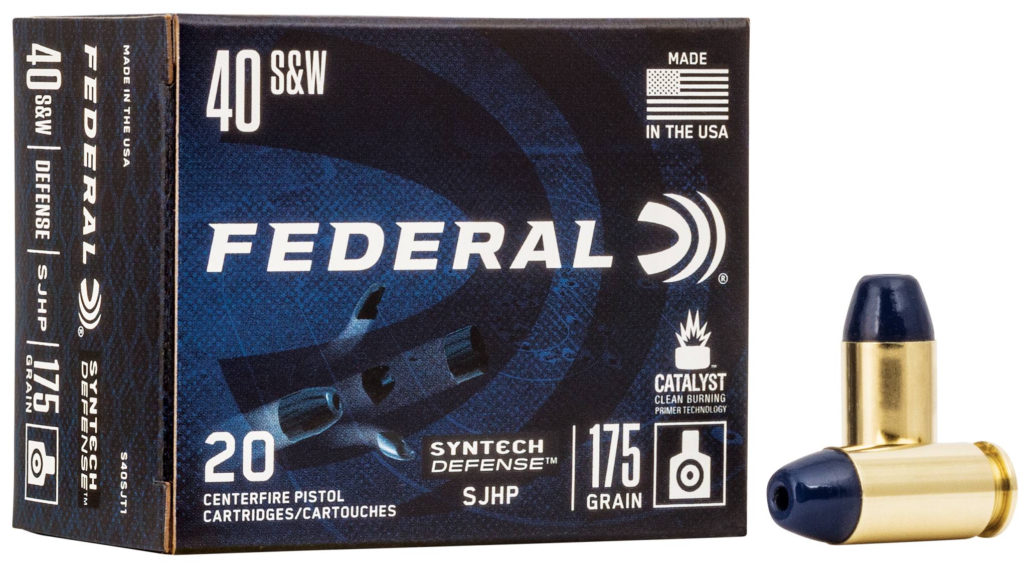 Buy Syntech Defense 40 S&W Ammo 175 | S40SJT1