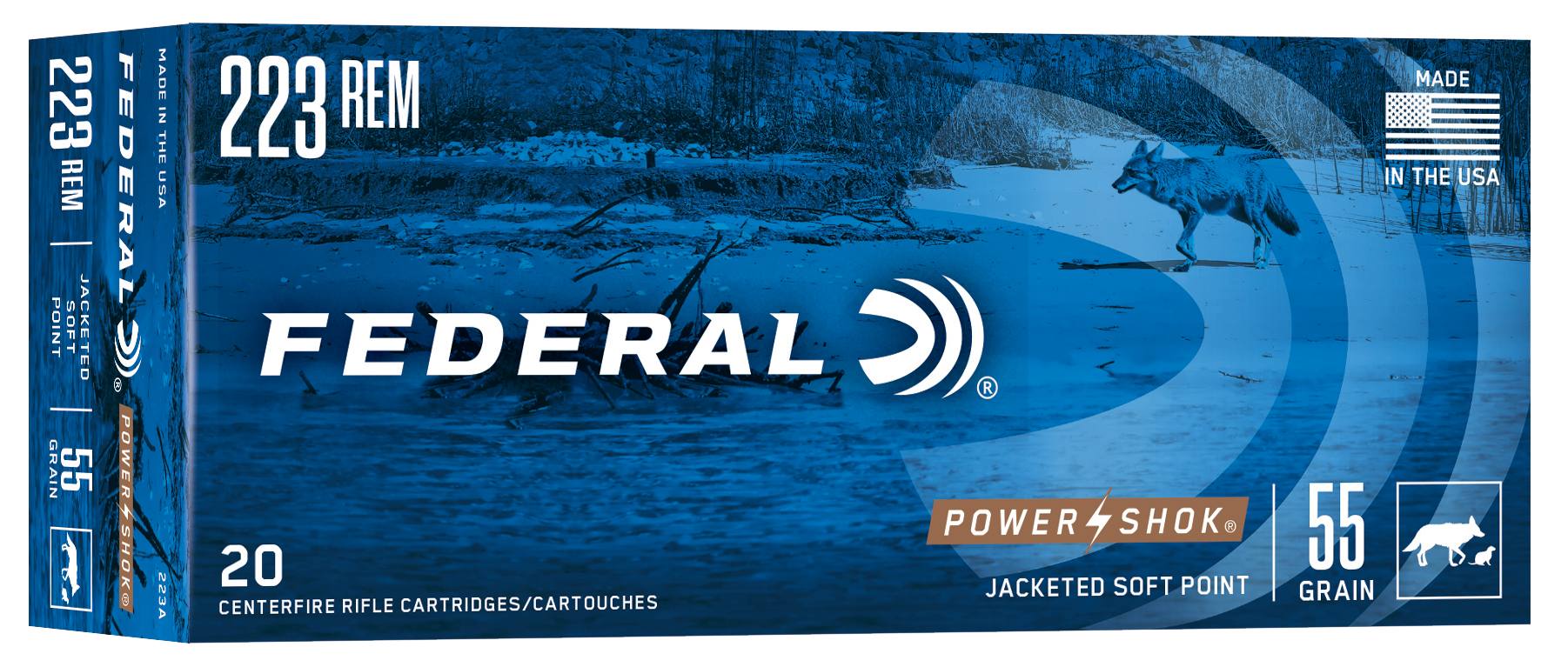 Buy Power-Shok Rifle 223 Rem Ammo 55 | 223A